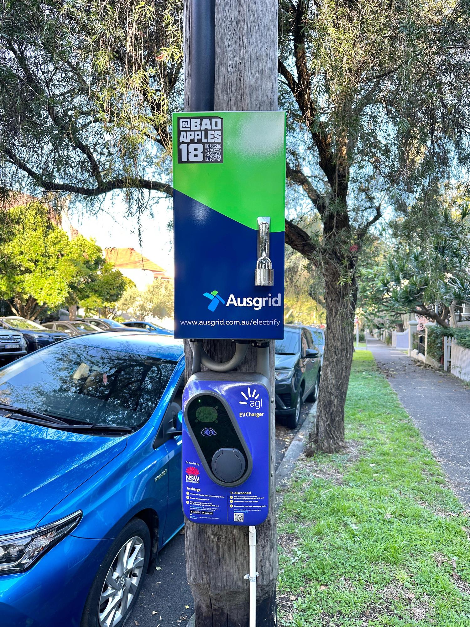 35 Metropolitan Rd Polecharger | Enmore, NSW | EV Station