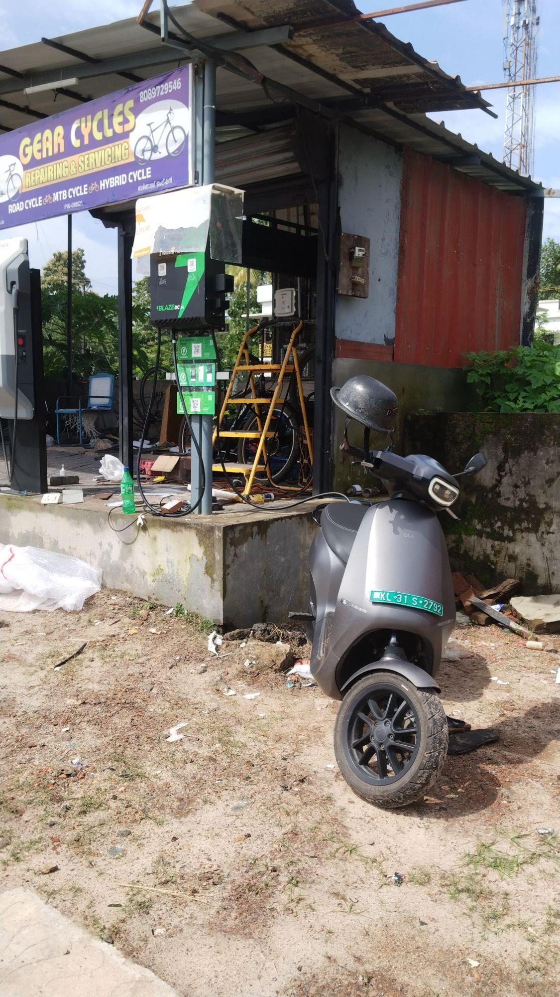 OLA Fast Charging Electric Scooter | Alappuzha, KL | EV Station