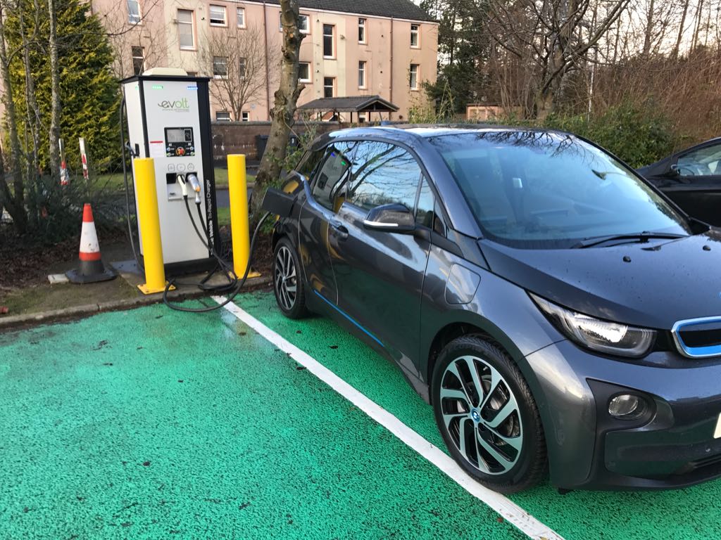 William Patrick Library | Kirkintilloch, Scotland | EV Station