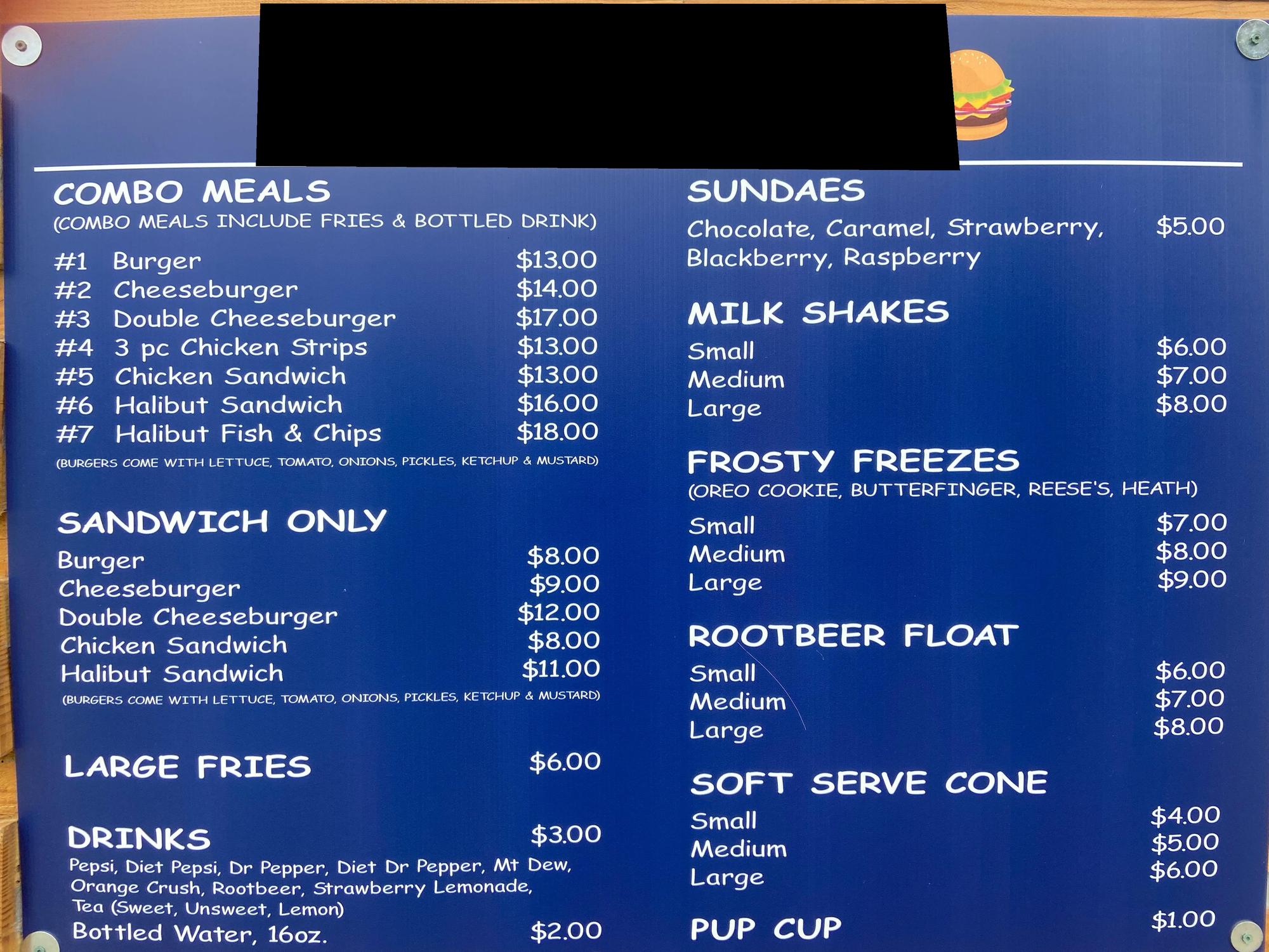 Frosty’s Broasted Chicken and Burgers | Ariel, WA | EV Station