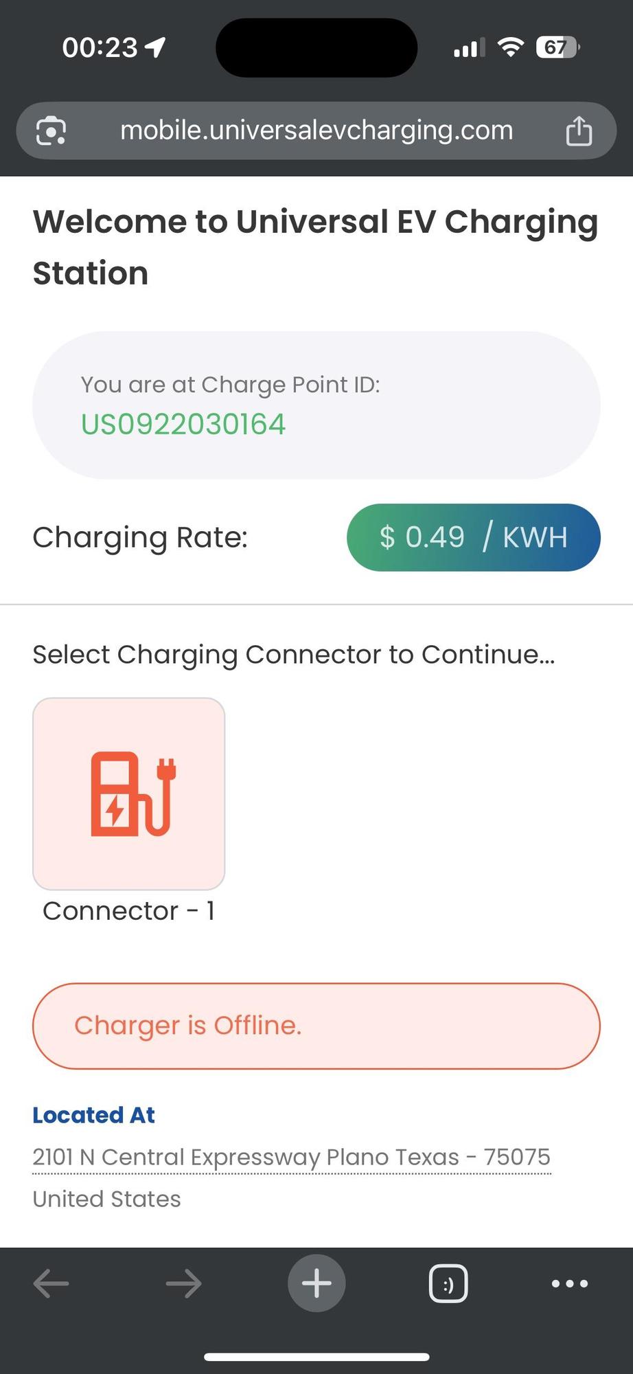Days Inn by Wyndham Dallas Plano | Plano, TX | EV Station