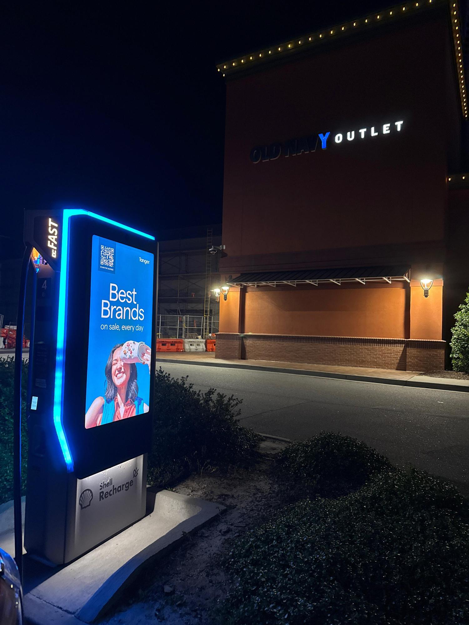 Tanger Outlets Savannah - South Entrance | Pooler, GA | EV Station