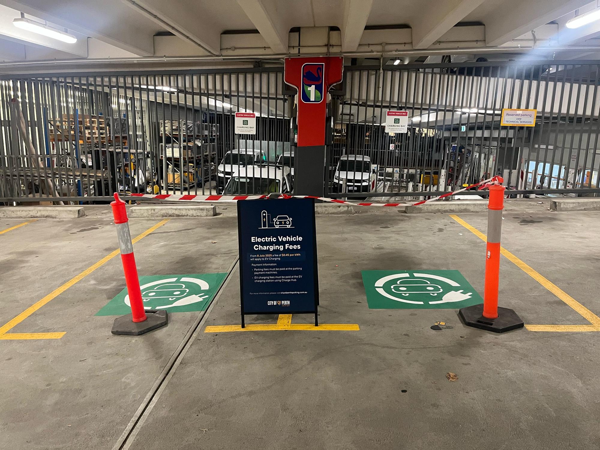 Mayfair Street Car Park | West Perth, WA | EV Station