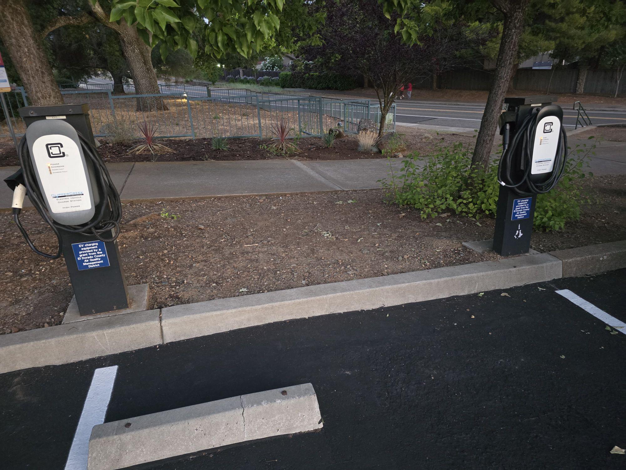 Cameron Park Library | Cameron Park, CA | EV Station