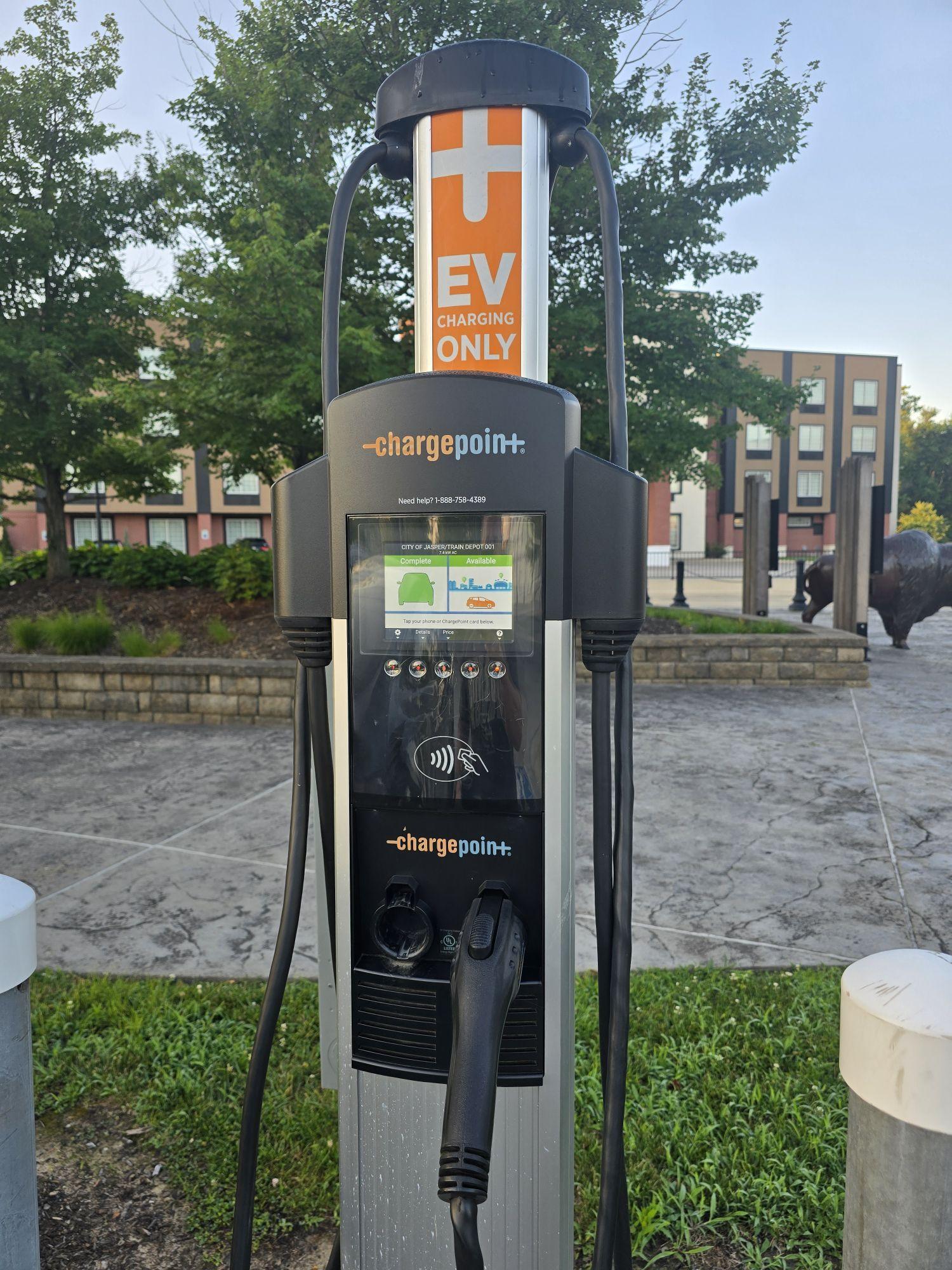 Jasper Train Depot | Jasper, IN | EV Station