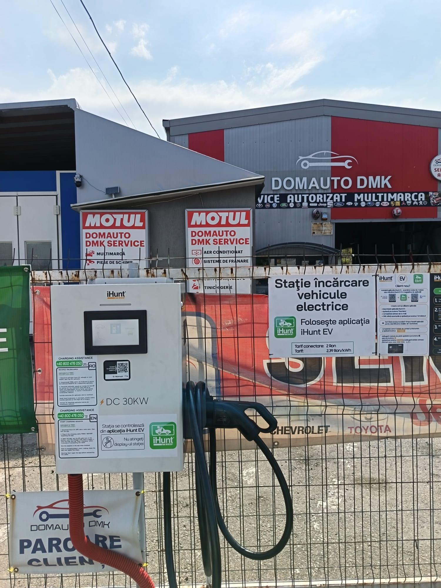 iHuntEV - DomAuto DMK DC 30 kW | Ploiești, PH | EV Station