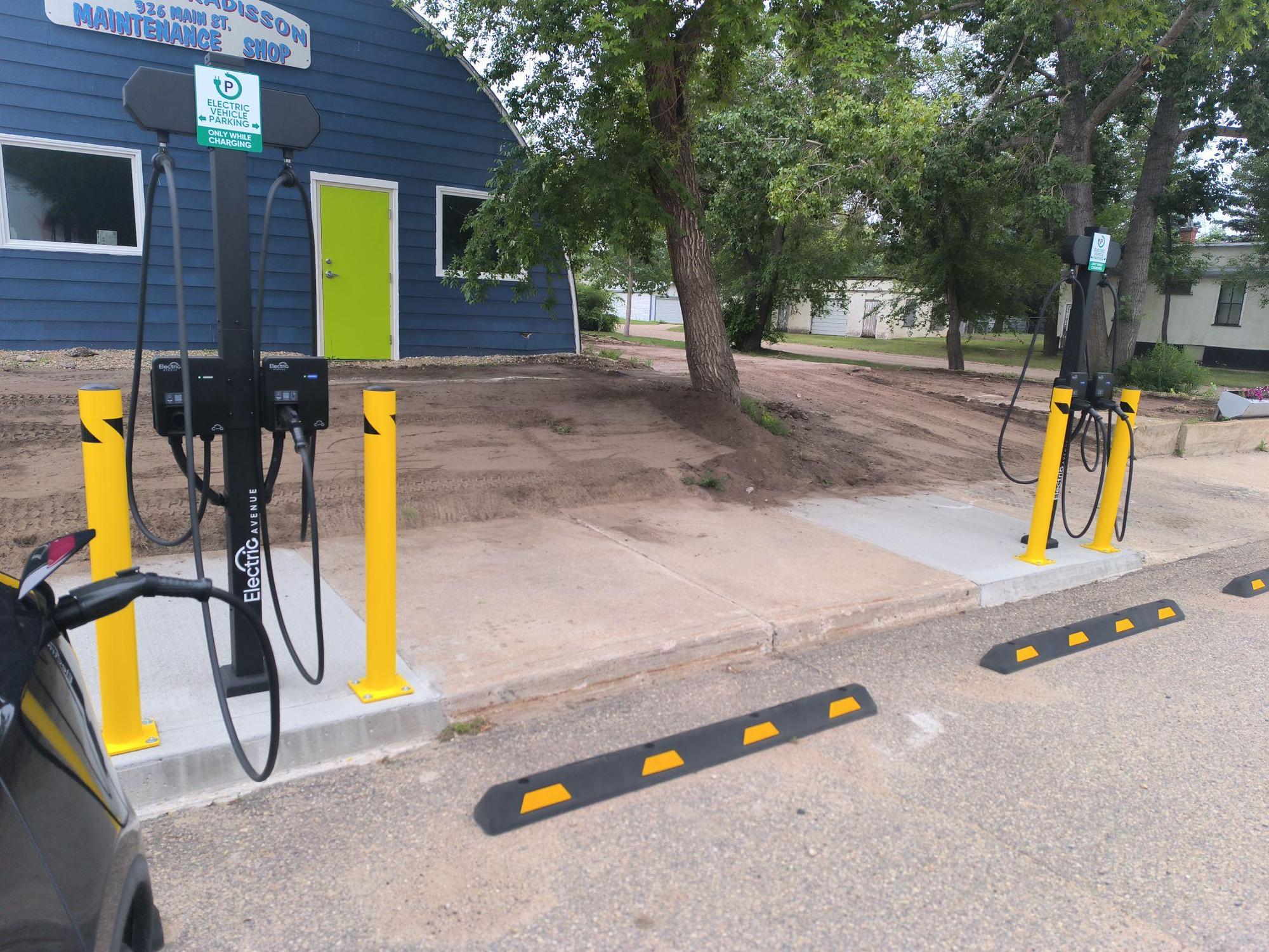 326 Main Street Parking | Radisson, SK | EV Station