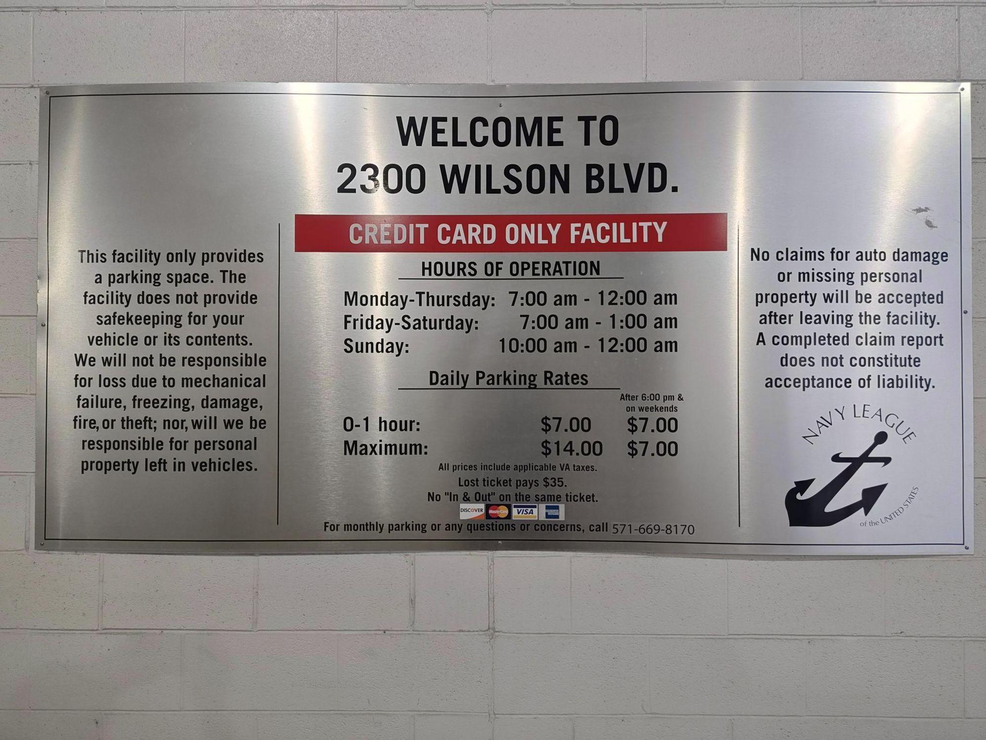 The Navy League Building | Arlington, VA | EV Station