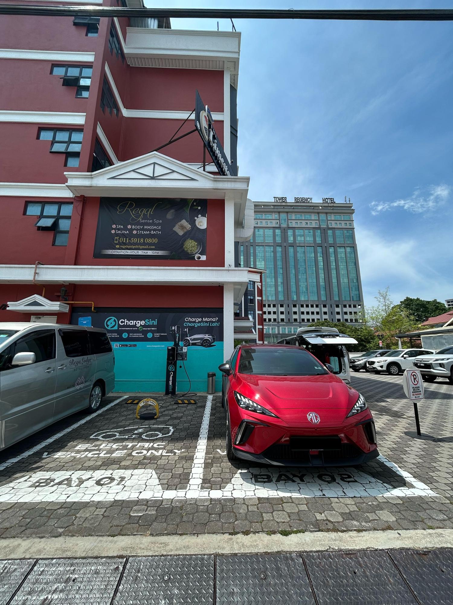 ChargeSini | Regalodge Hotel (22kW AC) | Ipoh, Perak | EV Station