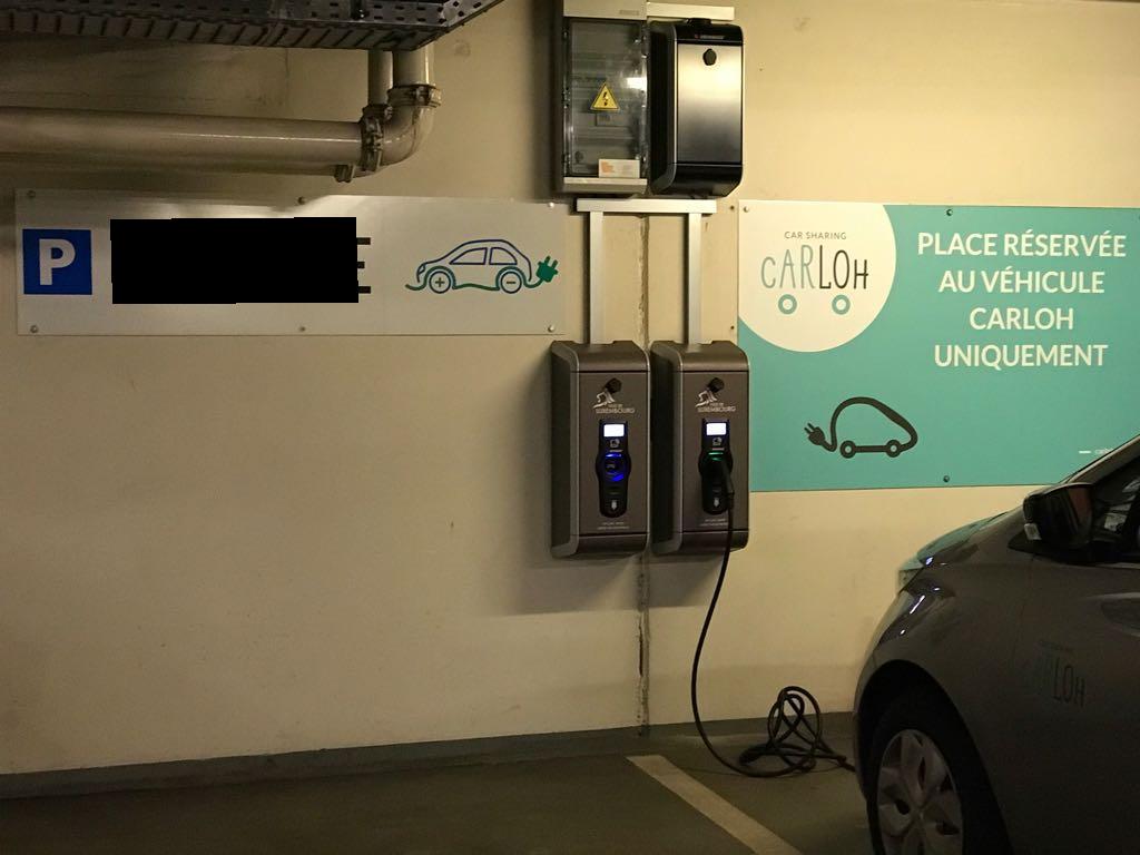 Parking Rocade | Luxembourg, District de Luxembourg | EV Station