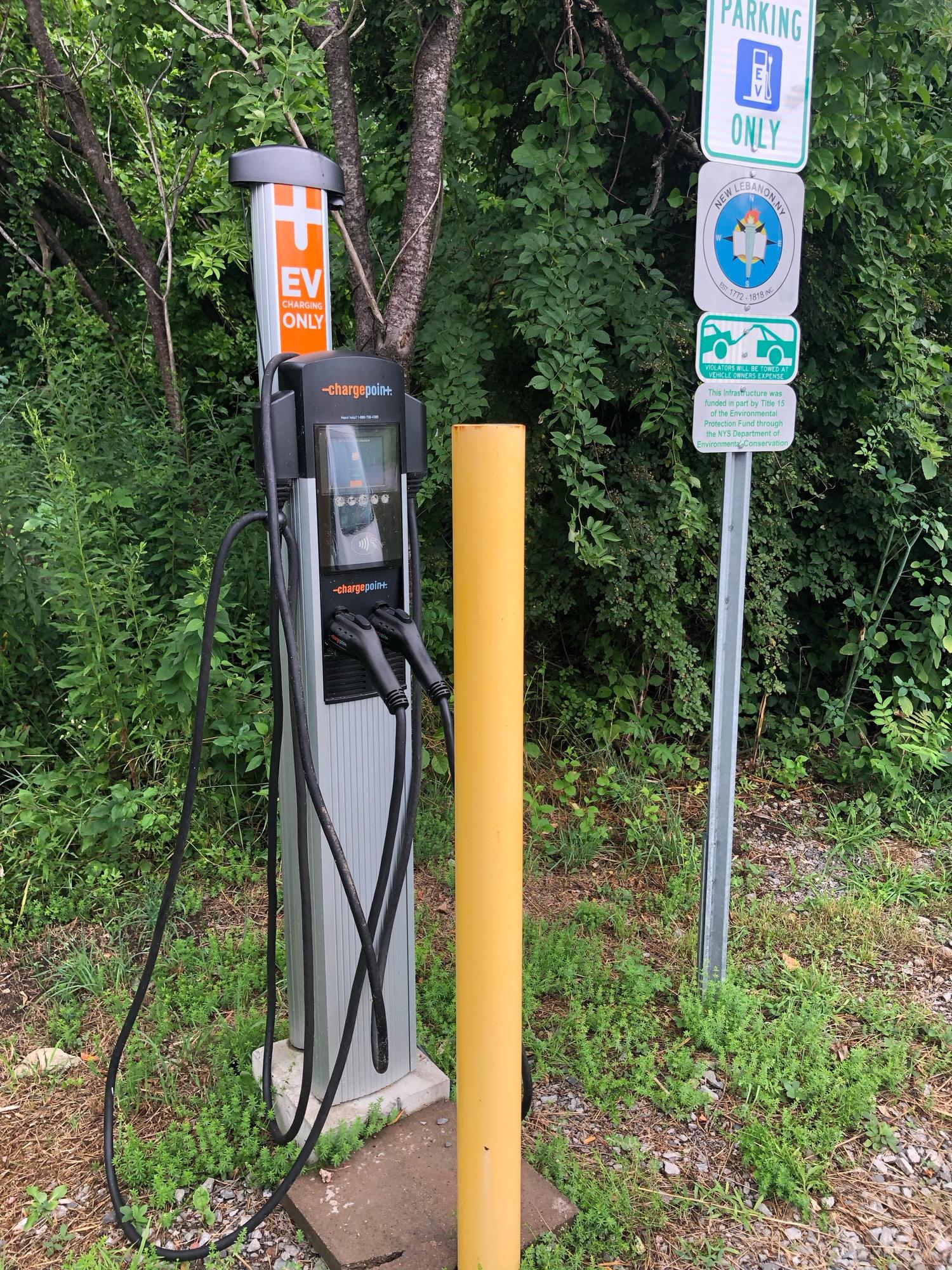 Corkscrew Rail Trail | New Lebanon, NY | EV Station