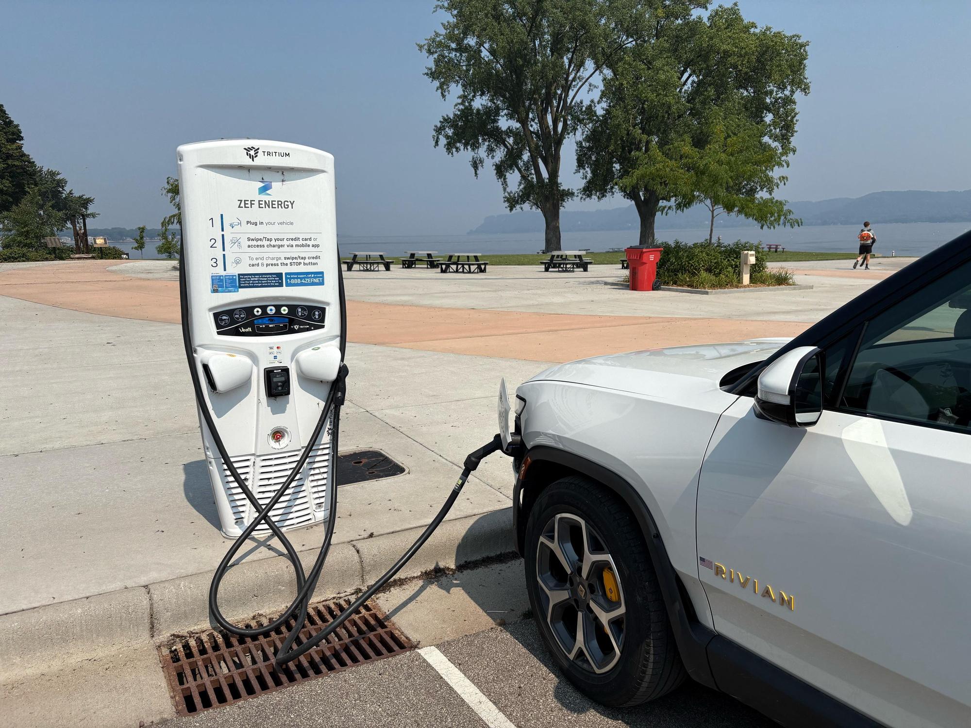 Ohuta Park - Ralph Samuelson Memorial | Lake City, MN | EV Station