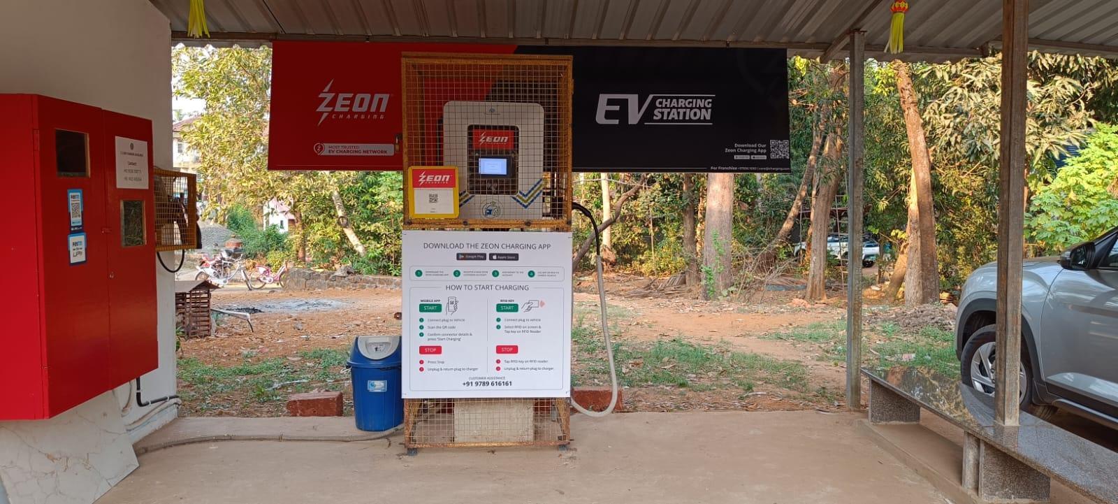 Zeon Charging Station | Charathe, MH | EV Station