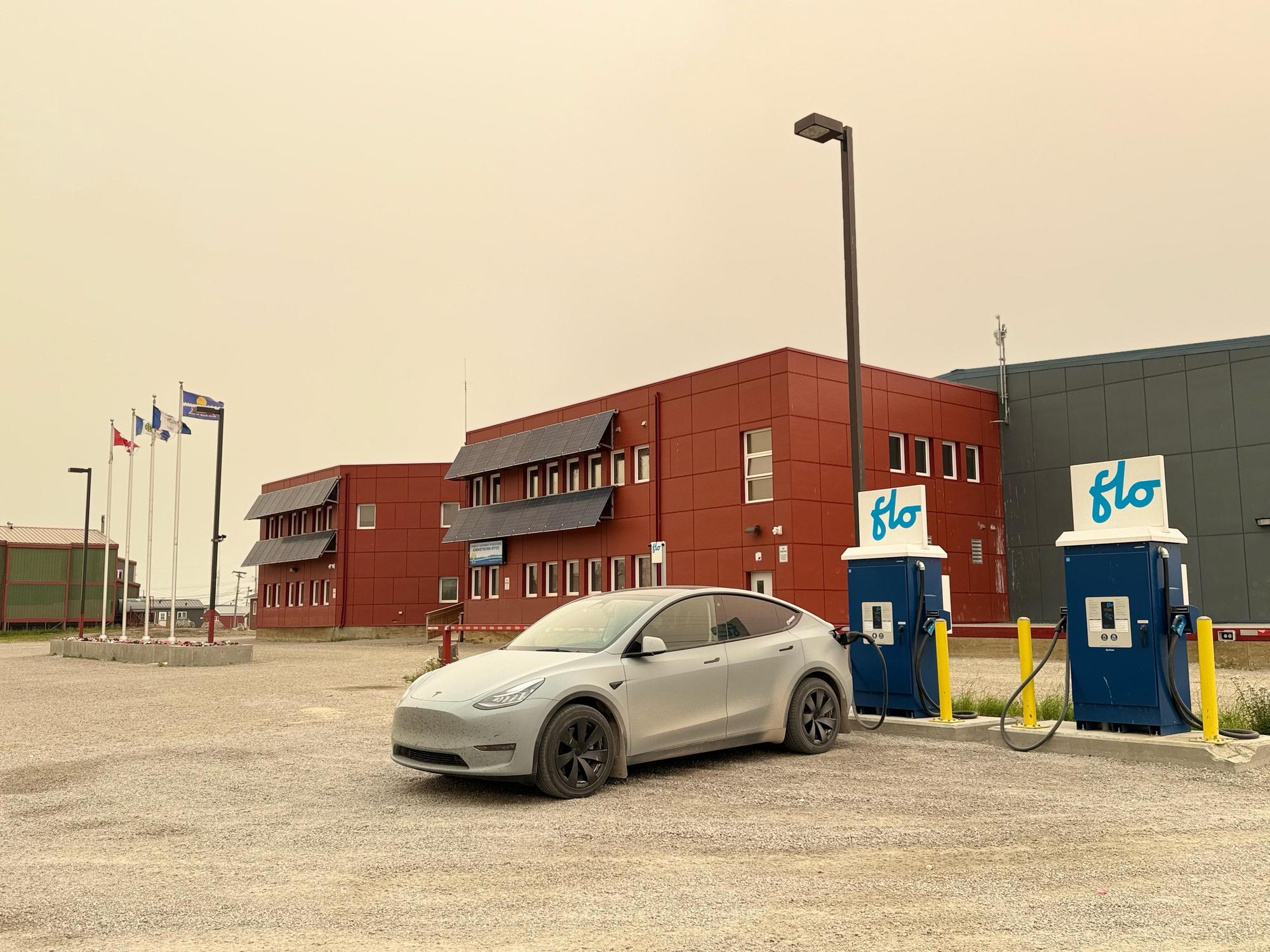 Behchoko Governement Building | Behchokǫ̀, NT | EV Station