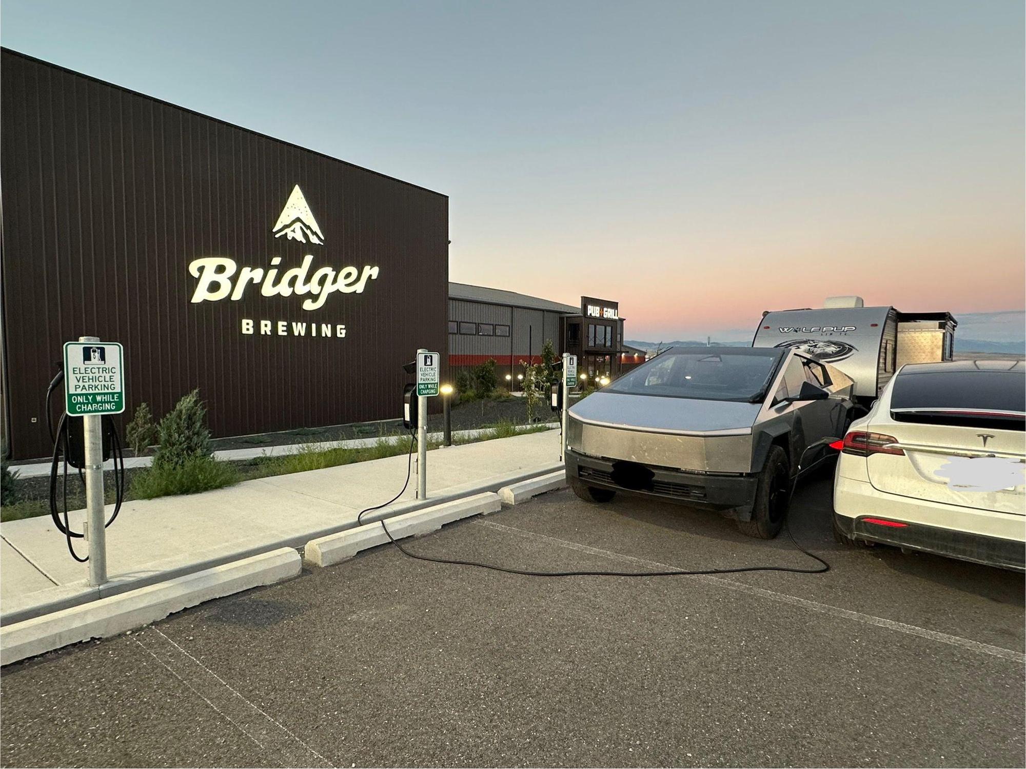 Bridger Brewing Three Forks | Three Forks, MT | EV Station
