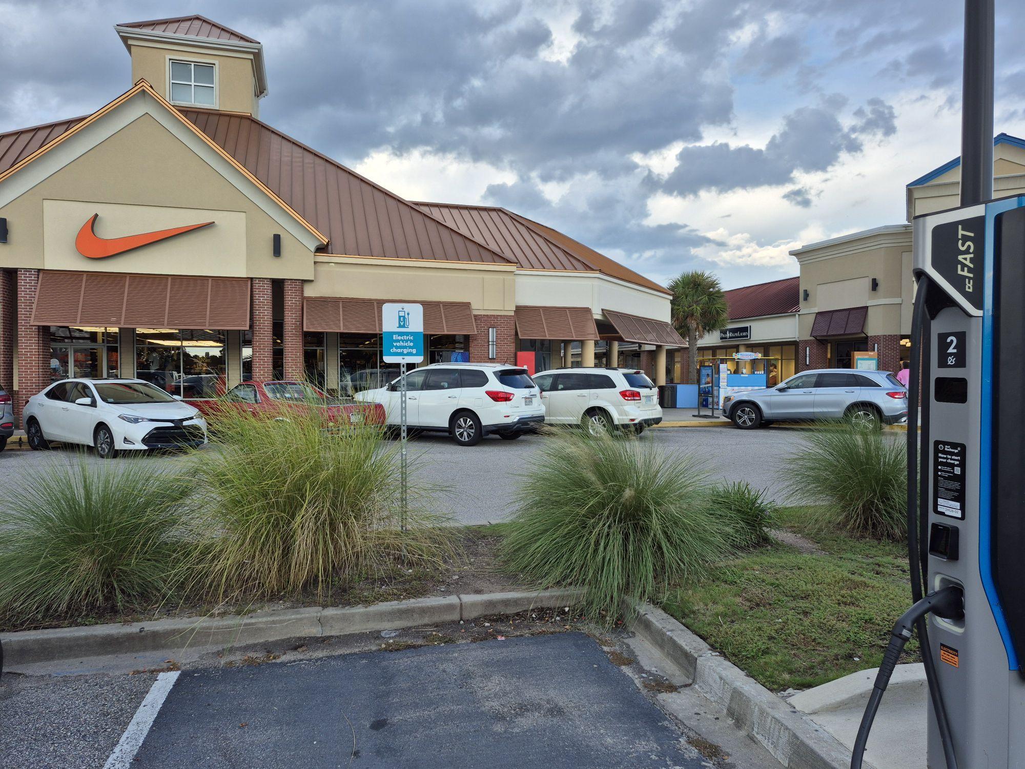 Tanger Outlets - Nike | Myrtle Beach, SC | EV Station