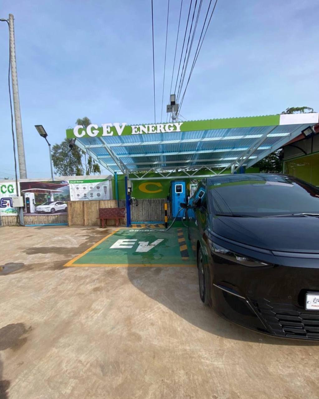 CG EV KAMPONG THOM | QW43+5H8, Cambodia | EV Station