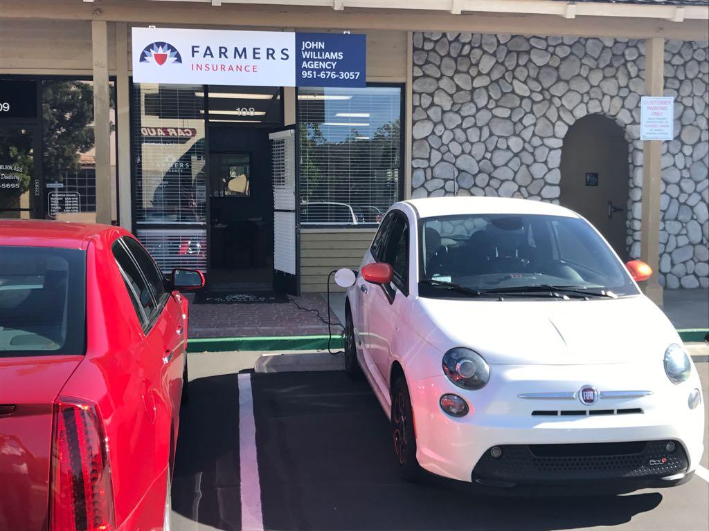 Farmers Insurance John Williams Agency | Temecula, CA | EV Station