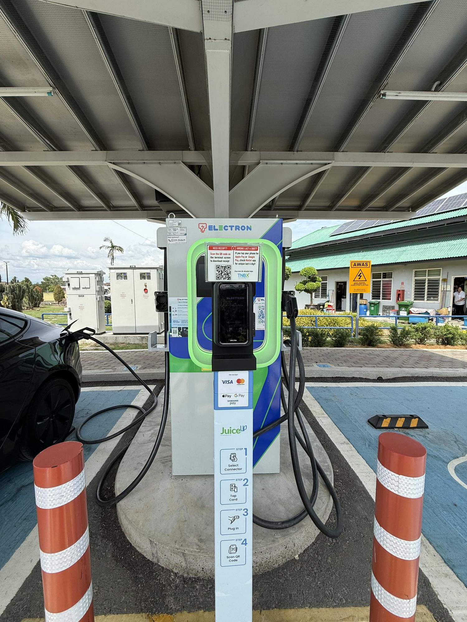 TNB Electron | Gunung Semanggol R&R Southbound (180kW DC) | Simpang ...