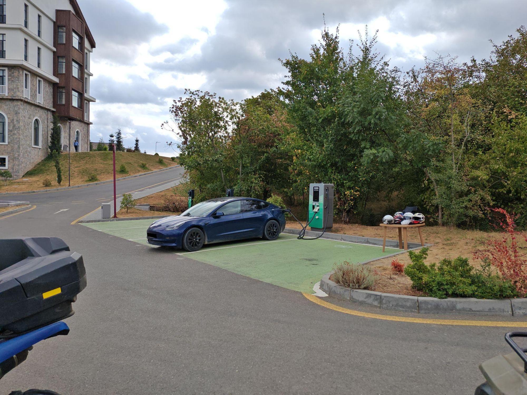 Basqal Resort & Spa | PCG4+6G Bizlan, Azerbaijan | EV Station