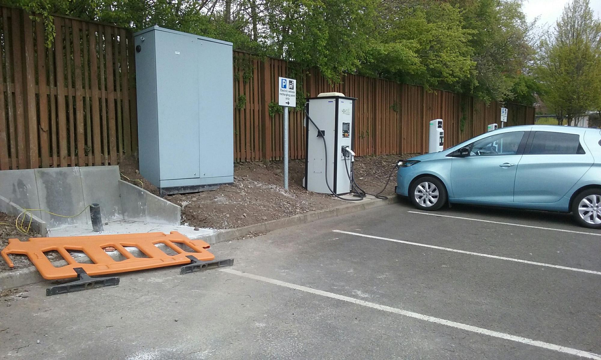 Kinross Park & Ride Car Park | Kinross, Scotland | EV Station