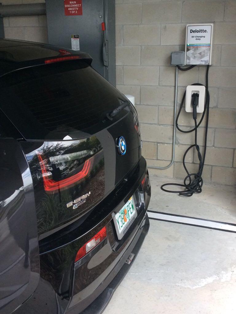 Deloitte Employee Parking Garage | Lake Mary, FL | EV Station