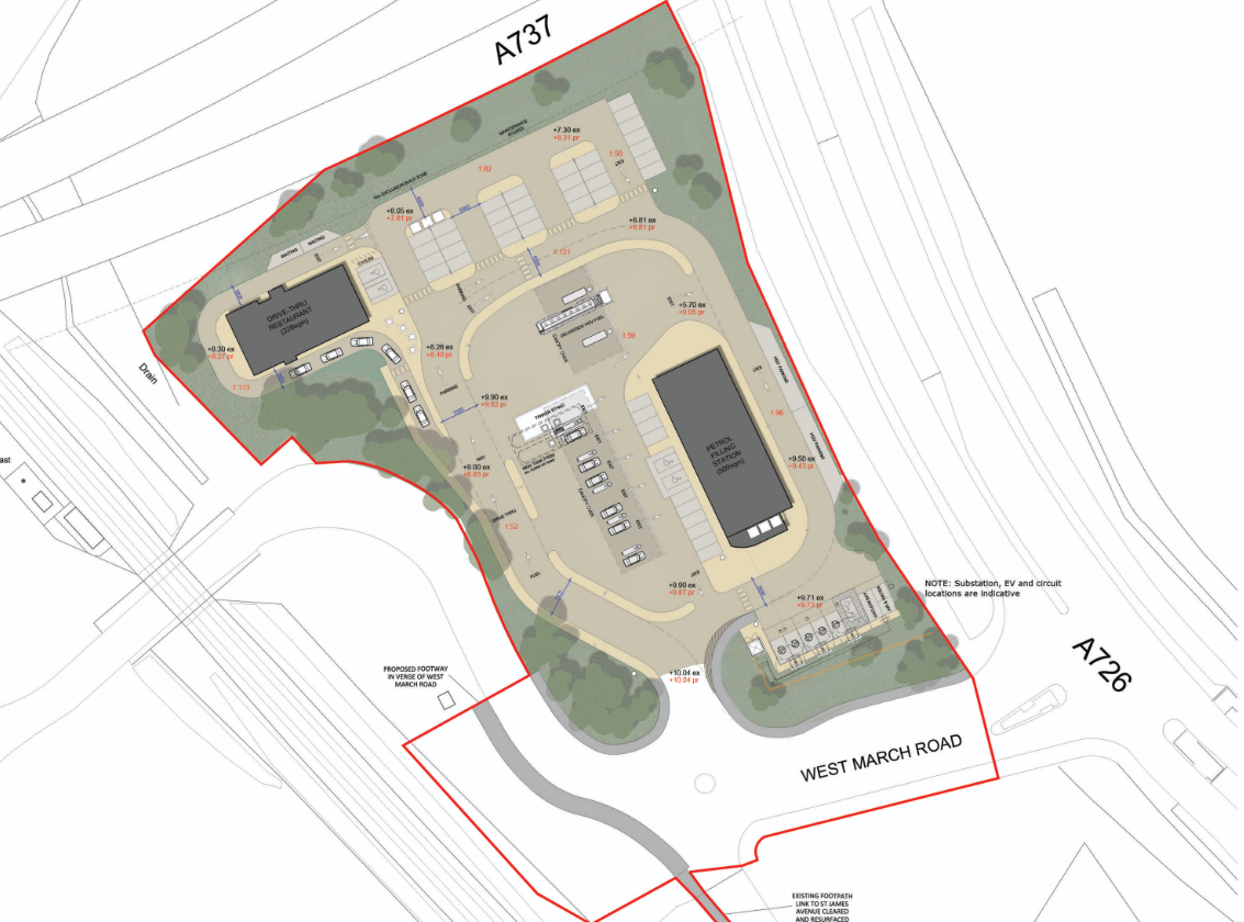EG Service Station (Coming Soon) | March Road , Paisley , Scotland, PA3 ...