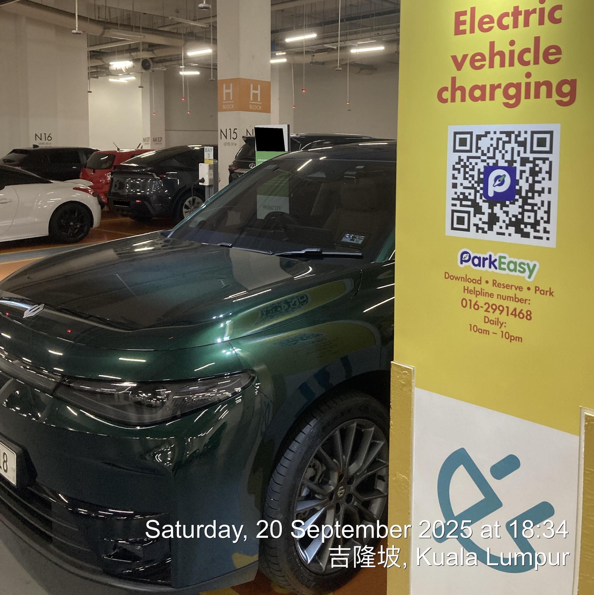 ParkEasy | Plaza Arkadia (11 kW AC) | Kuala Lumpur, Wilayah Persekutuan Kuala Lumpur | EV Station