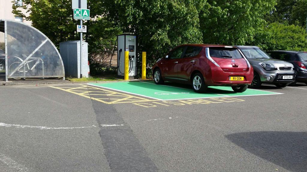 William Patrick Library | Kirkintilloch, Scotland | EV Station