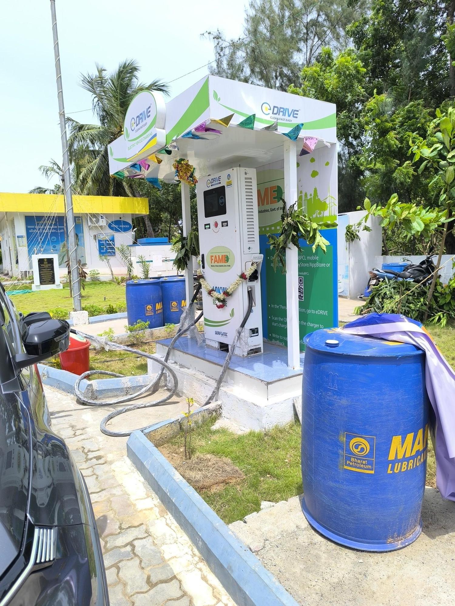 BPCL Petrol Pump | Poondi II, TN | EV Station