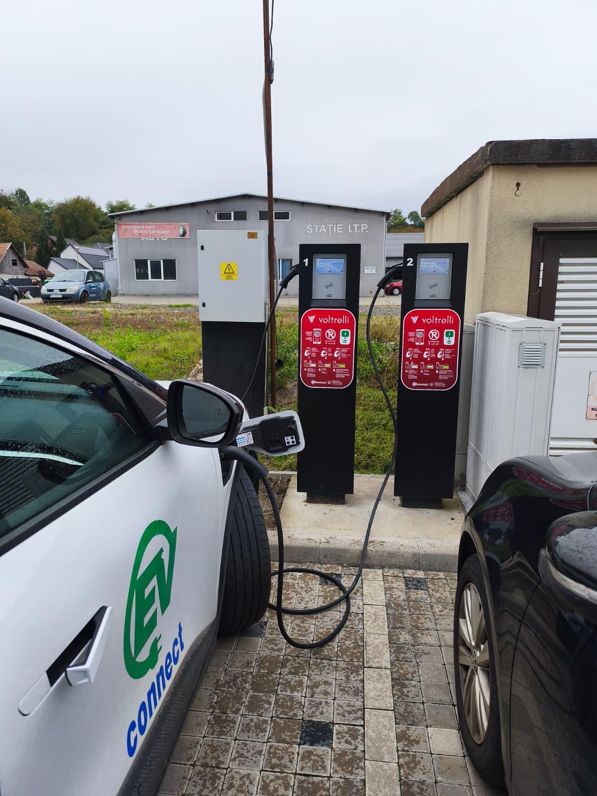 Primaria Reghin 4 x 22kW AC - Voltrelli | Reghin, MS | EV Station