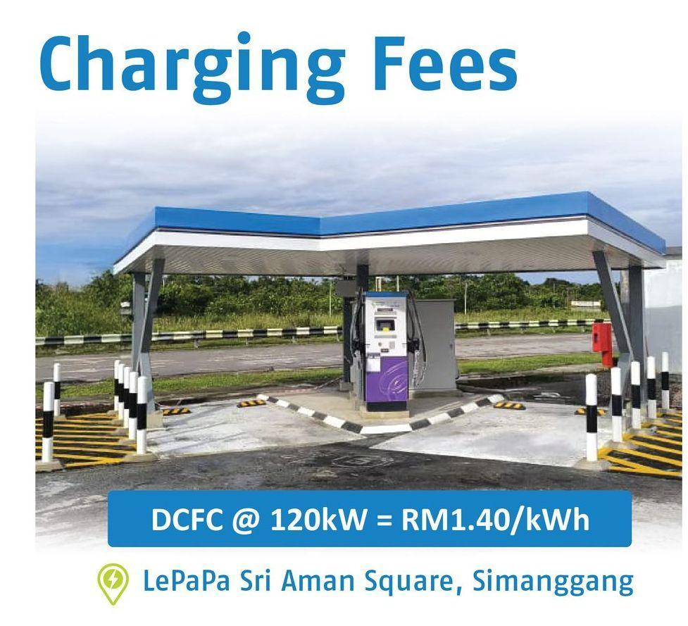 LePaPa Sri Aman Square | Simanggang, Sarawak | EV Station