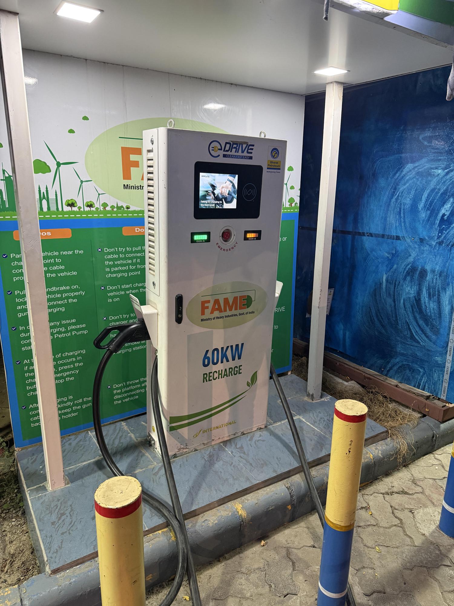 BPCL E-Drive (Telu Ram Petrol Pump) | Khera Swad, PB | EV Station