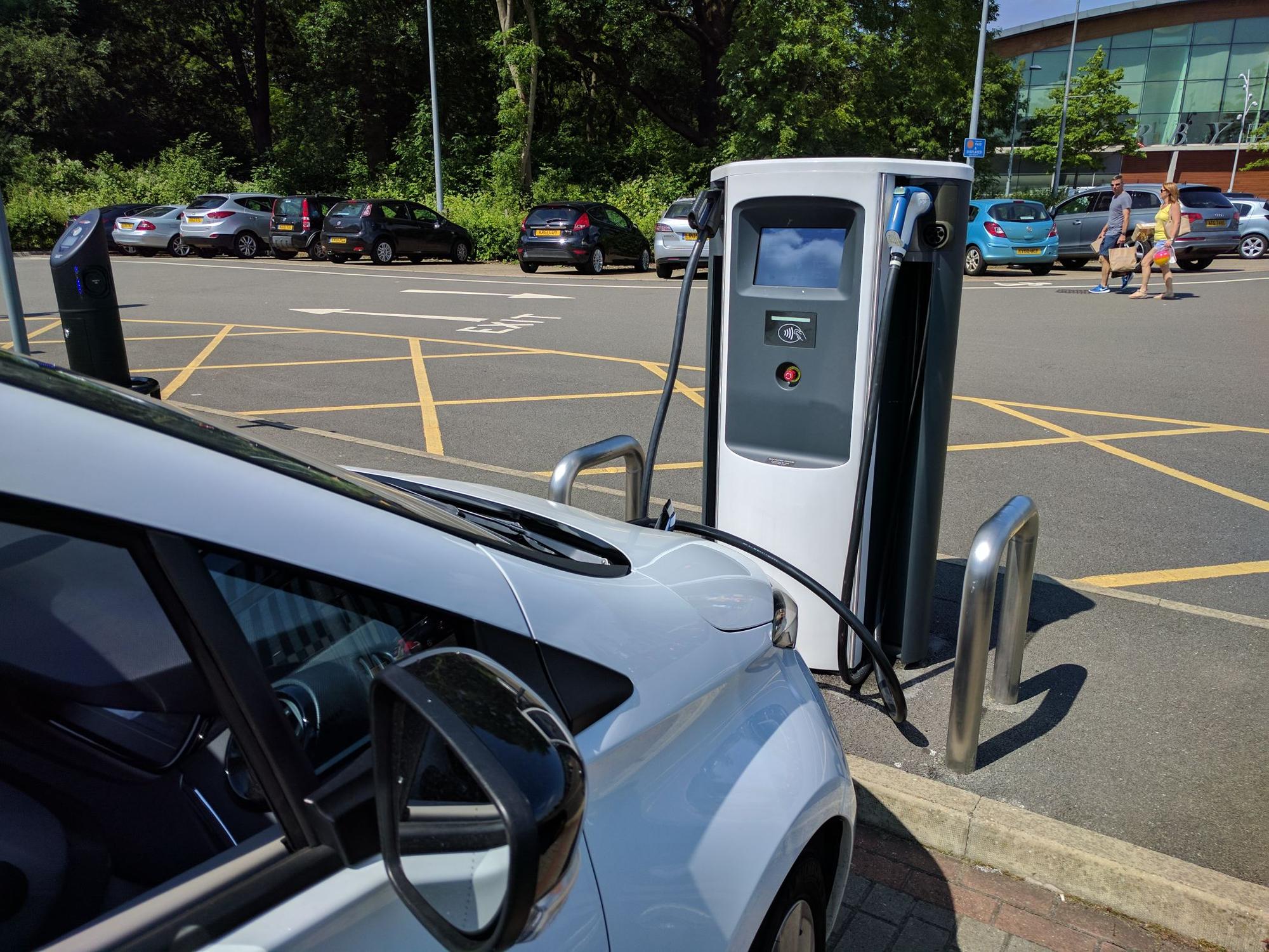 Qube Car Park | Corby, England | EV Station