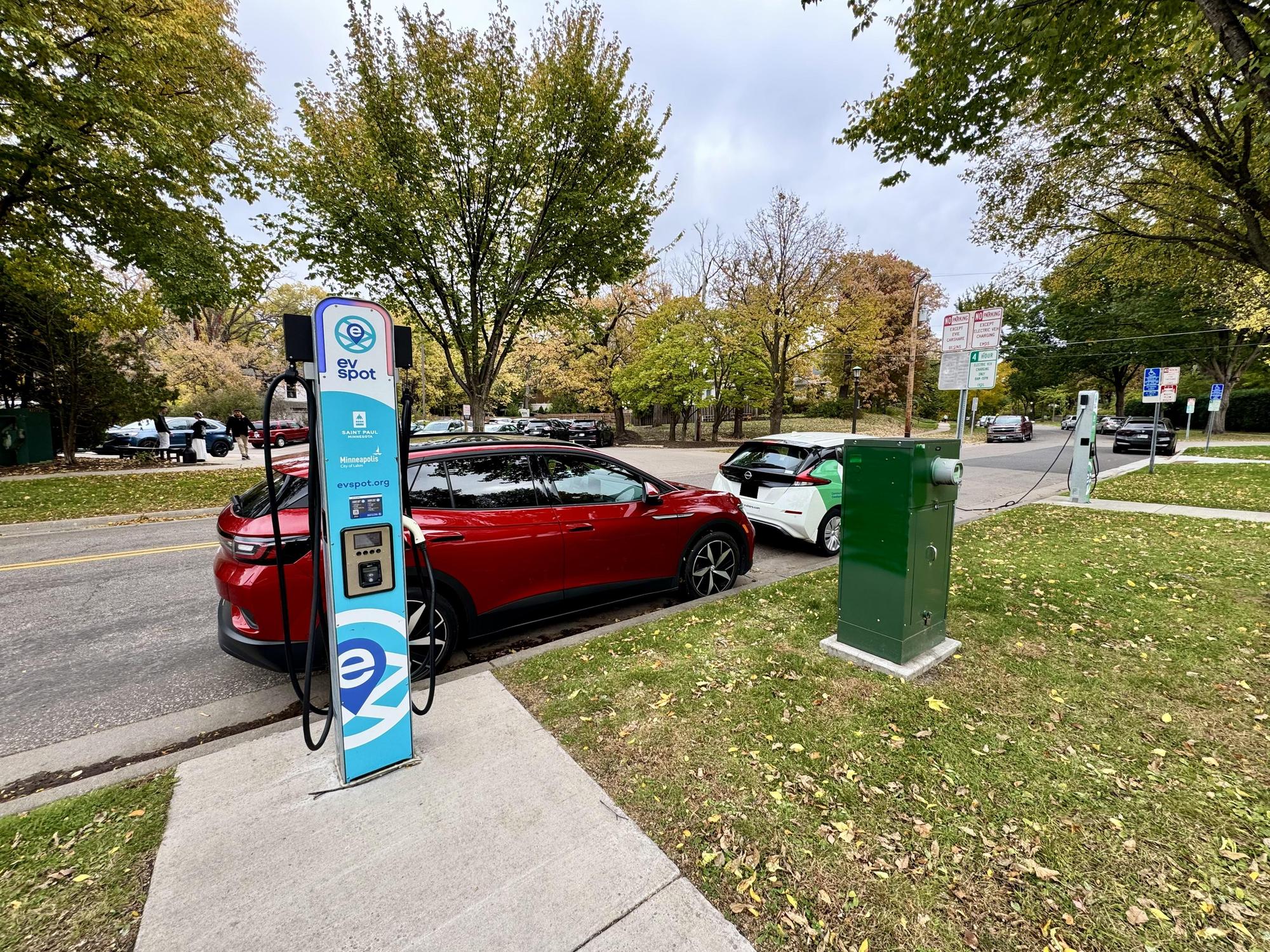 St. Anthony Park Library | St Paul, MN | EV Station
