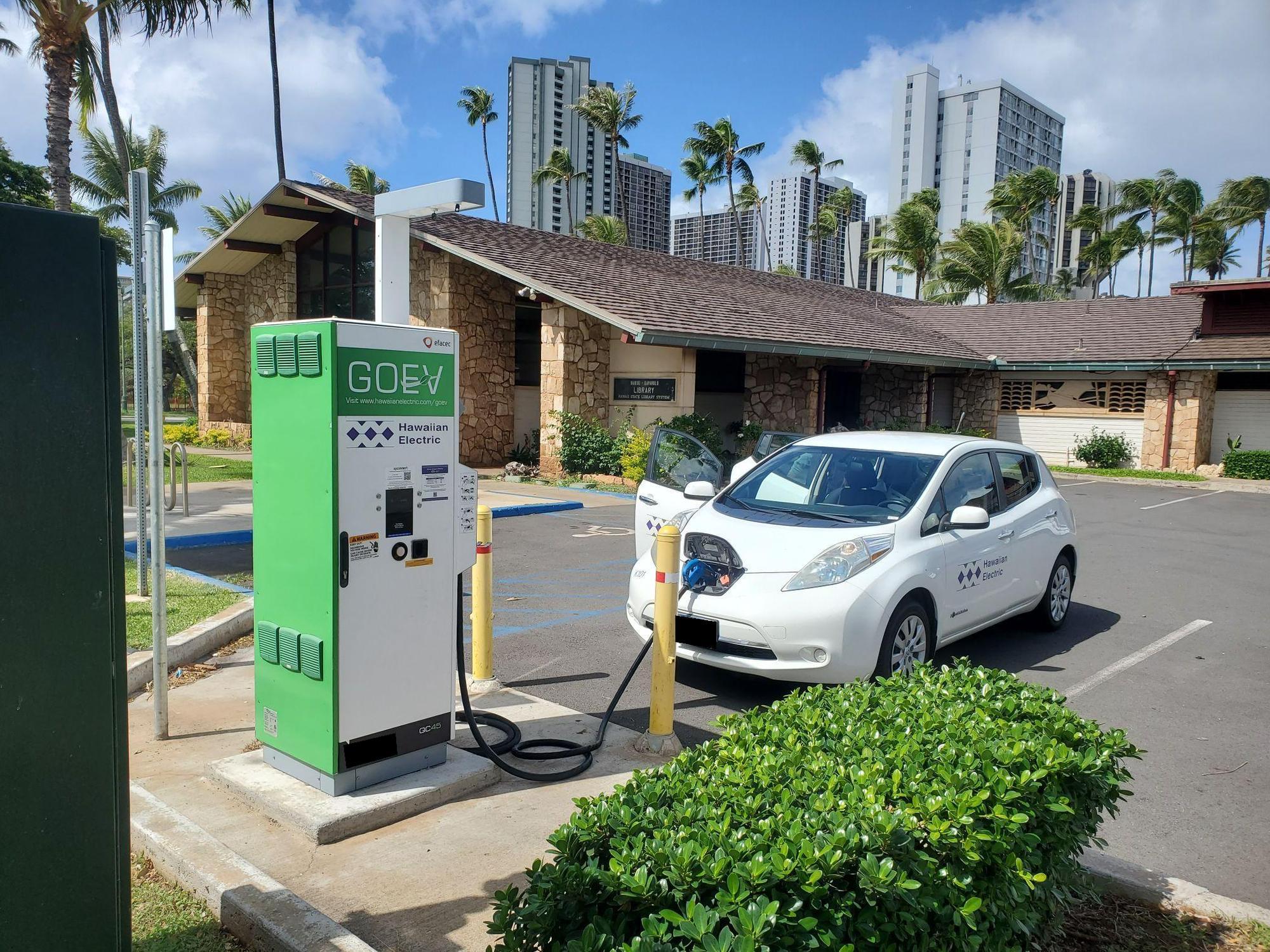Waikiki-Kapahulu Public Library | Honolulu, HI | EV Station