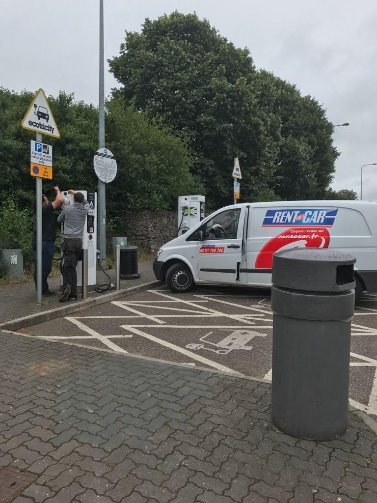 Moto Exeter (2) | Exeter, England | EV Station