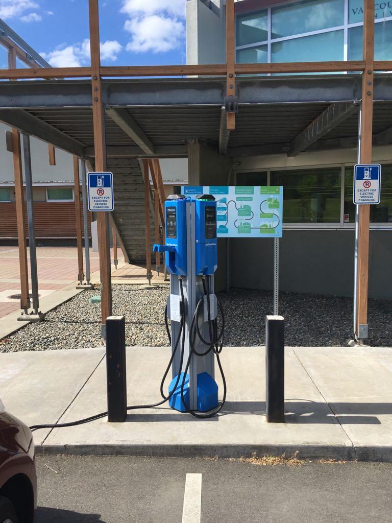 Parksville Public Library | Parksville, BC | EV Station