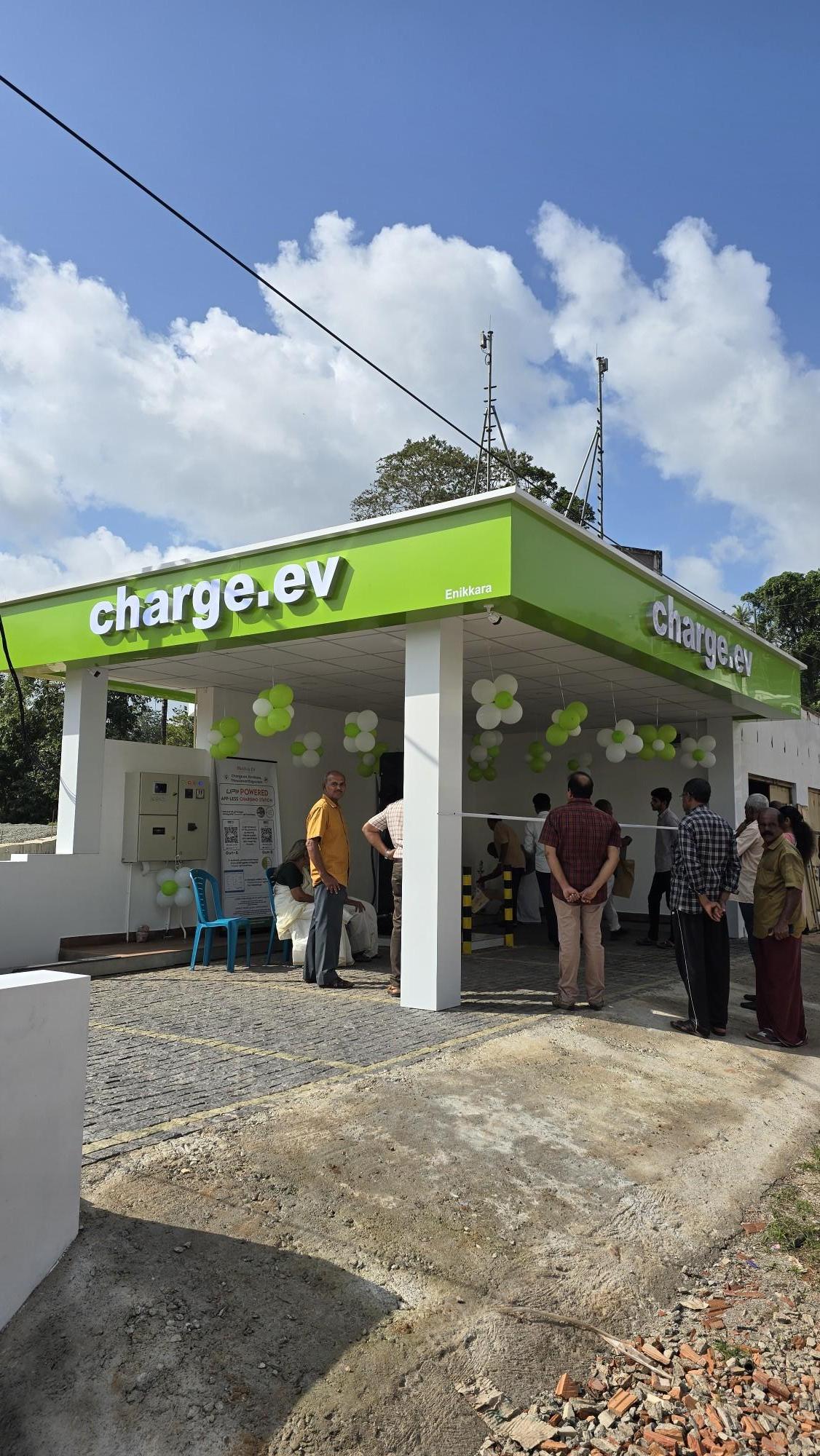 charge.ev | PRABHA EV | App-less UPI | TVM, KL | EV Station