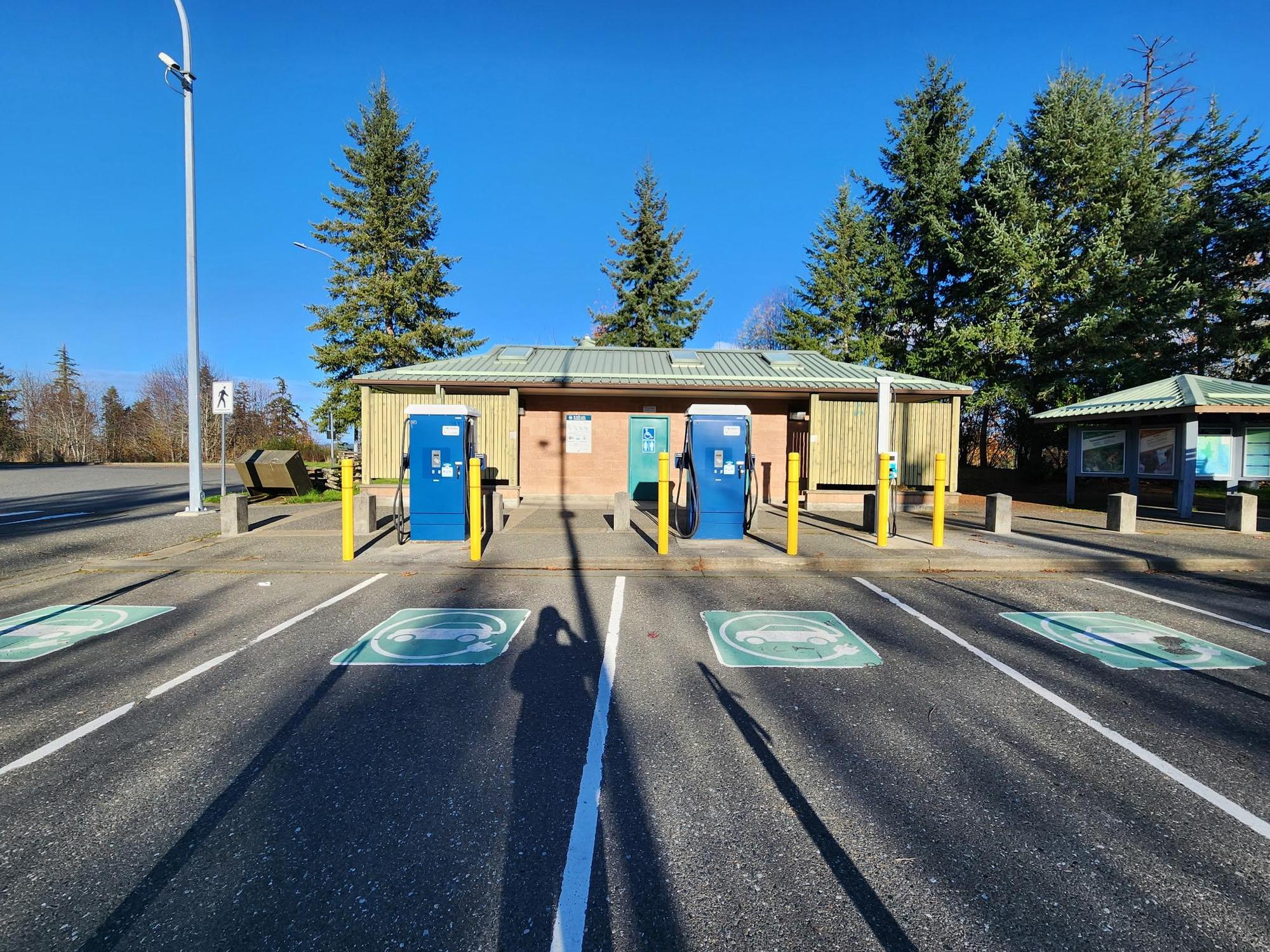 Buckley Bay Rest Area | Fanny Bay, BC | EV Station