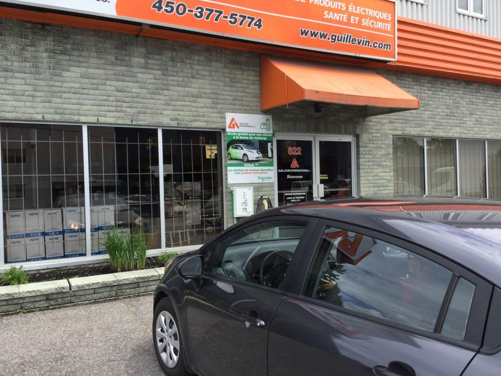 Guillevin International | Salaberry-de-Valleyfield, QC | EV Station