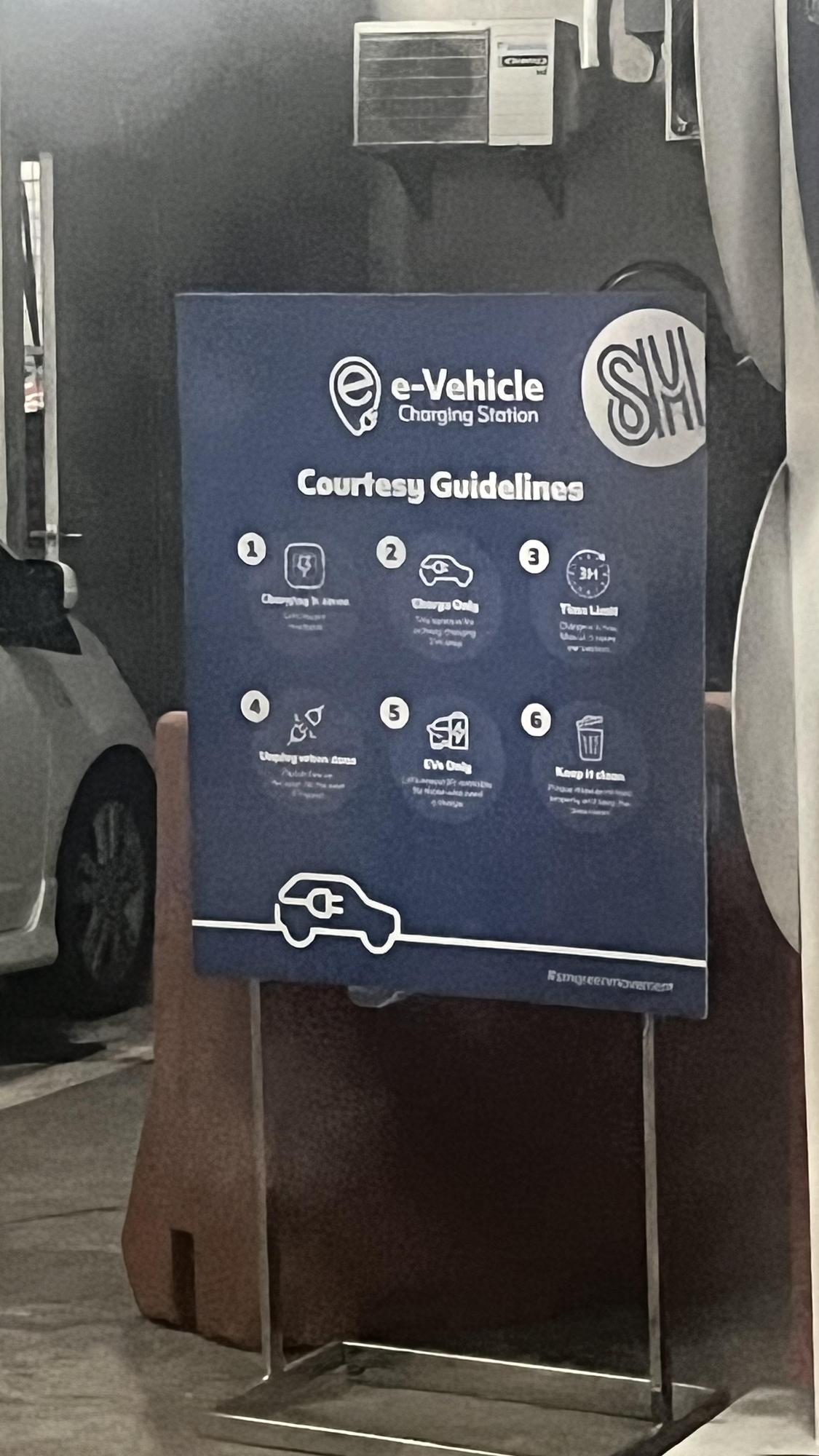 SM Cherry Congressional e-Vehicle Charging Station | Quezon City, NCR ...