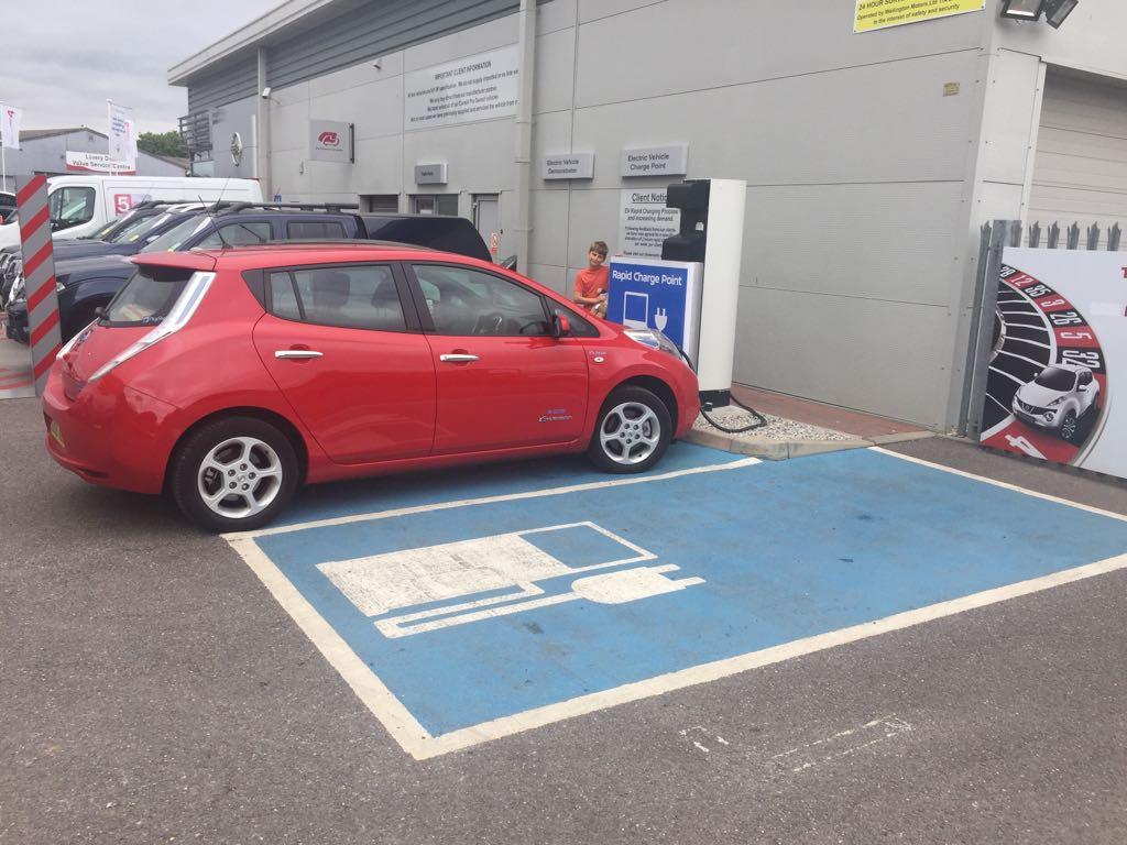 South West Nissan | Exeter, England | EV Station