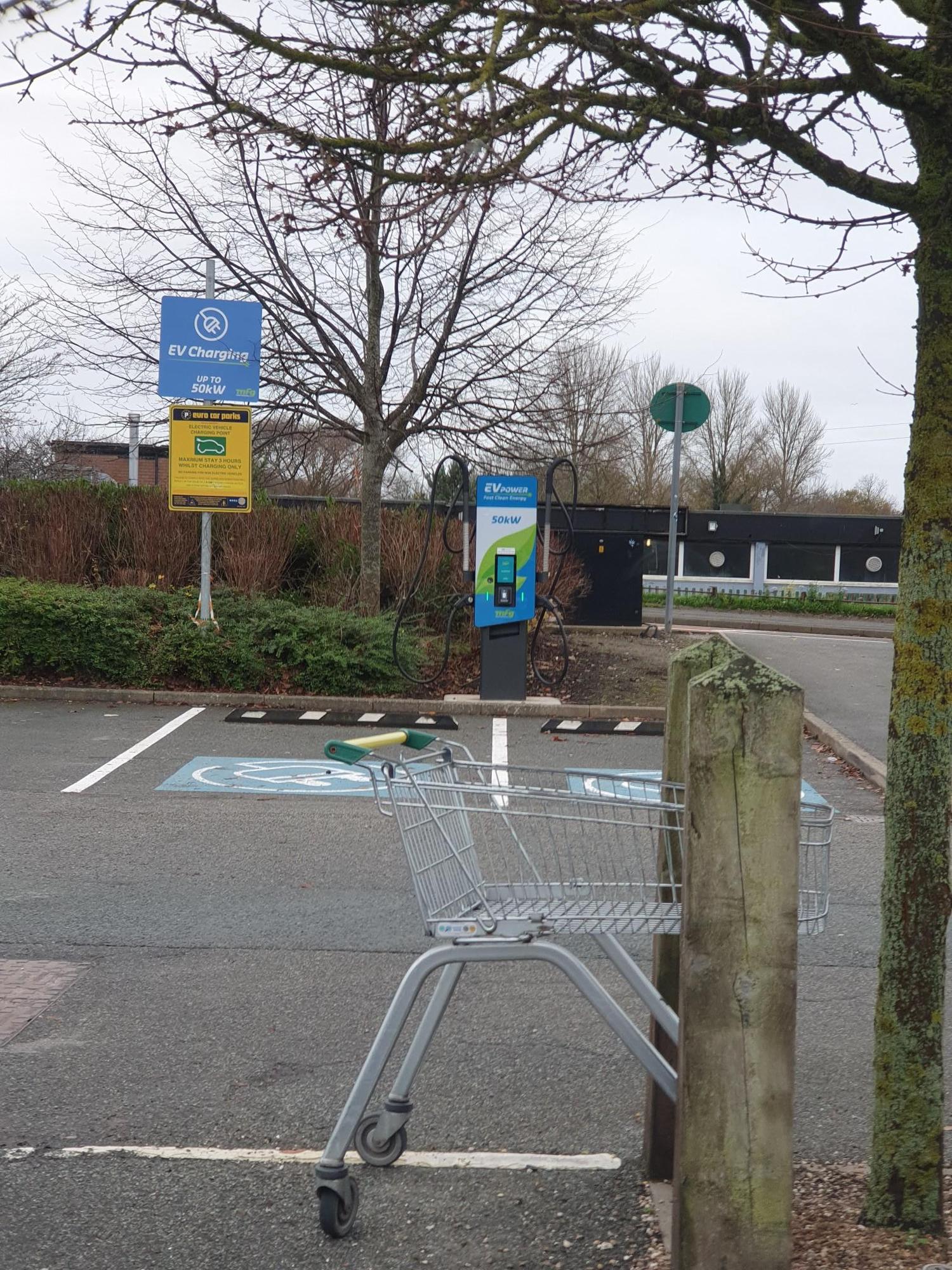 Morrisons Wrexham | 188 Centenary Road, Wrexham, LL13 7UA, UK | EV Station