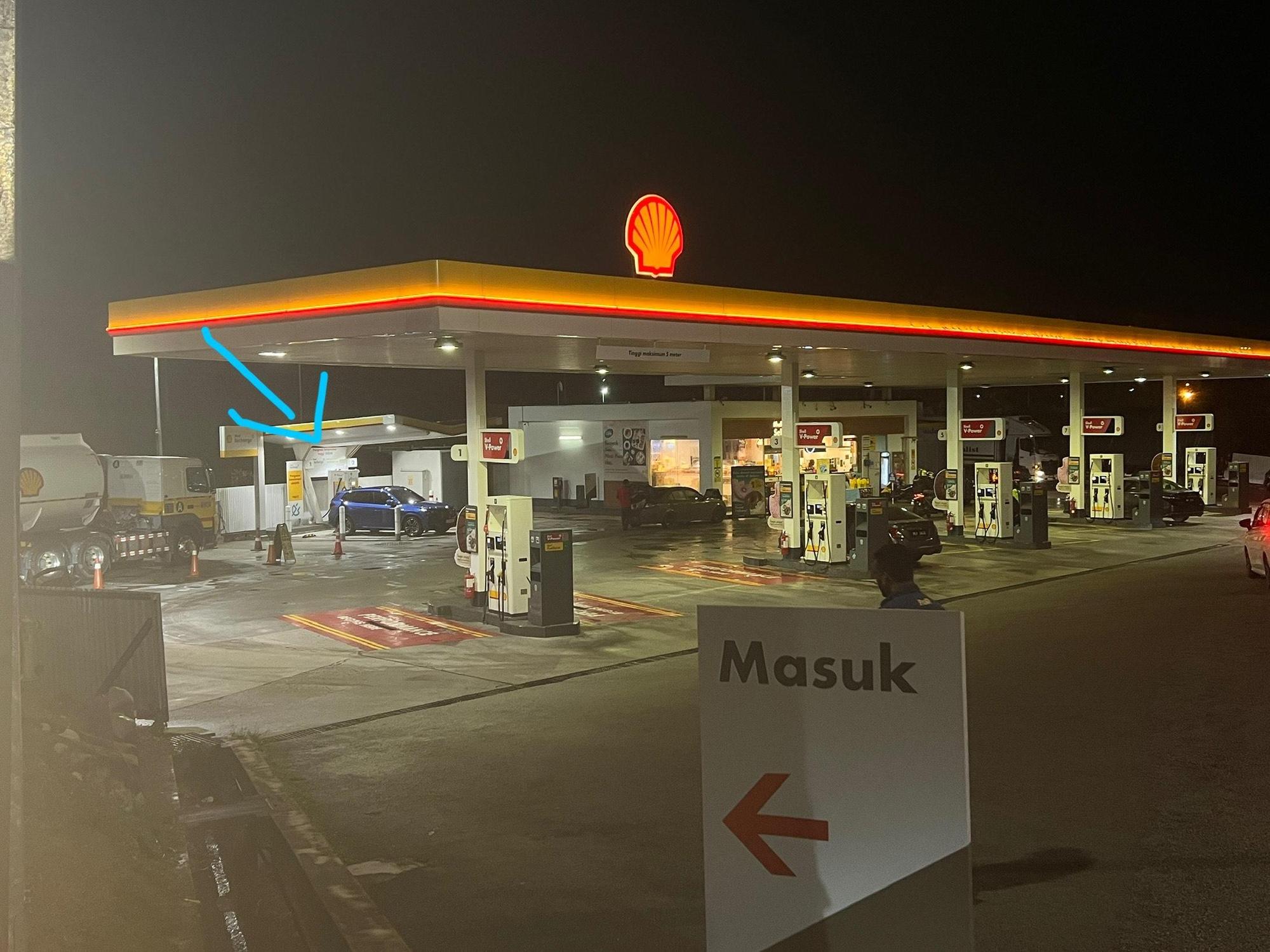 Shell NSE Pagoh RNR KL Bound | Panchor, Johor Darul Ta'zim | EV Station