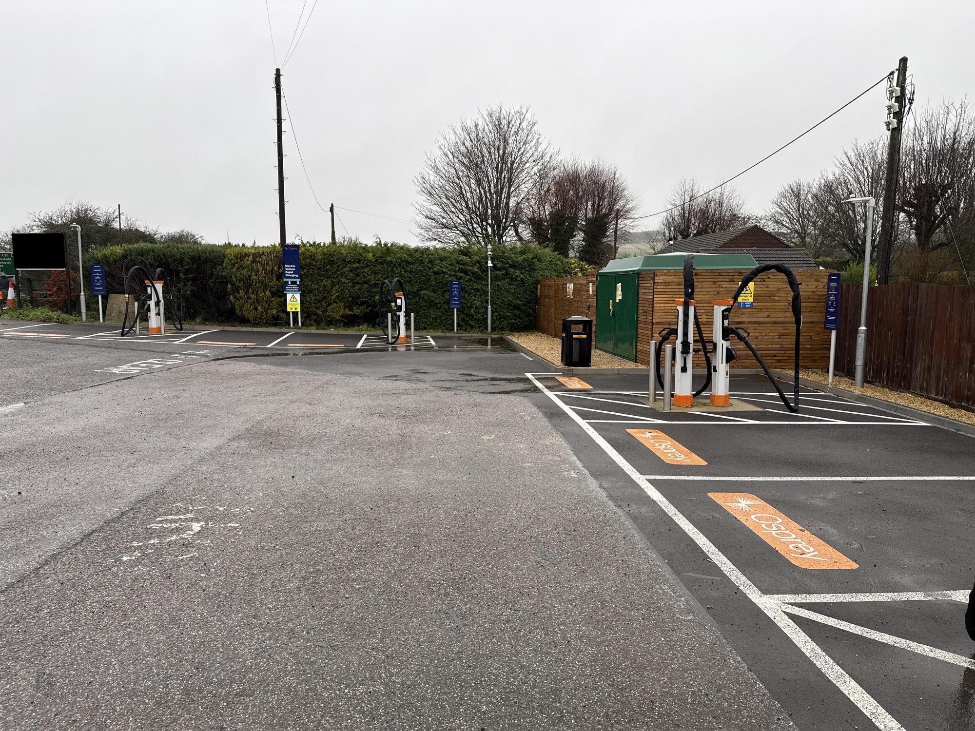 Hillside Cafe | Codford, England | EV Station