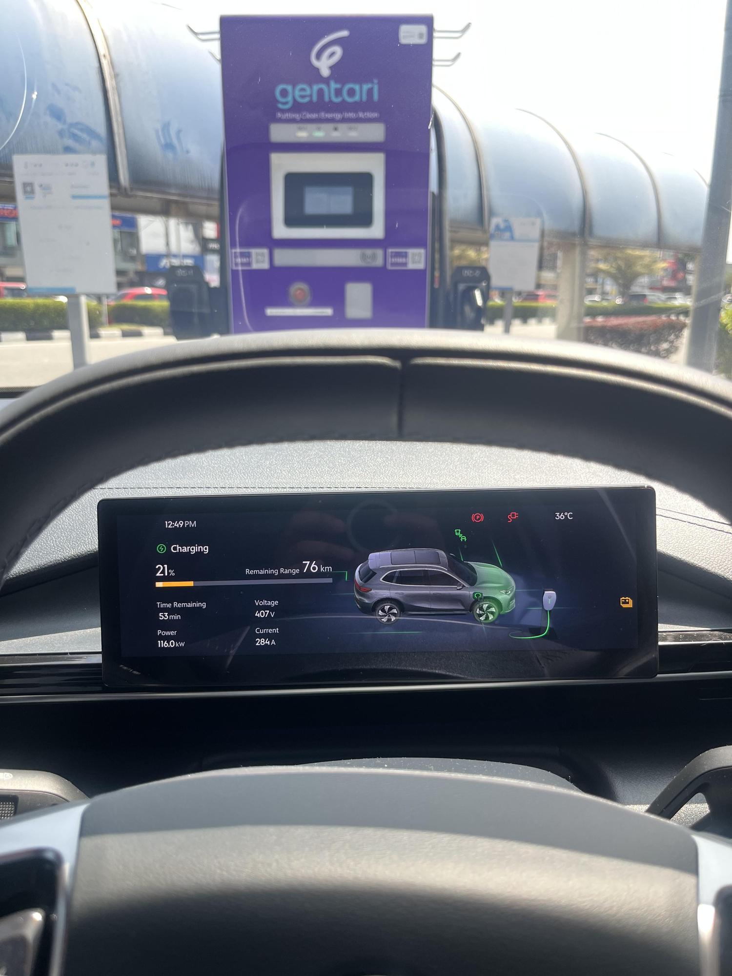 Gentari | BYD Ipoh (120kW DC) | Ipoh, Perak | EV Station