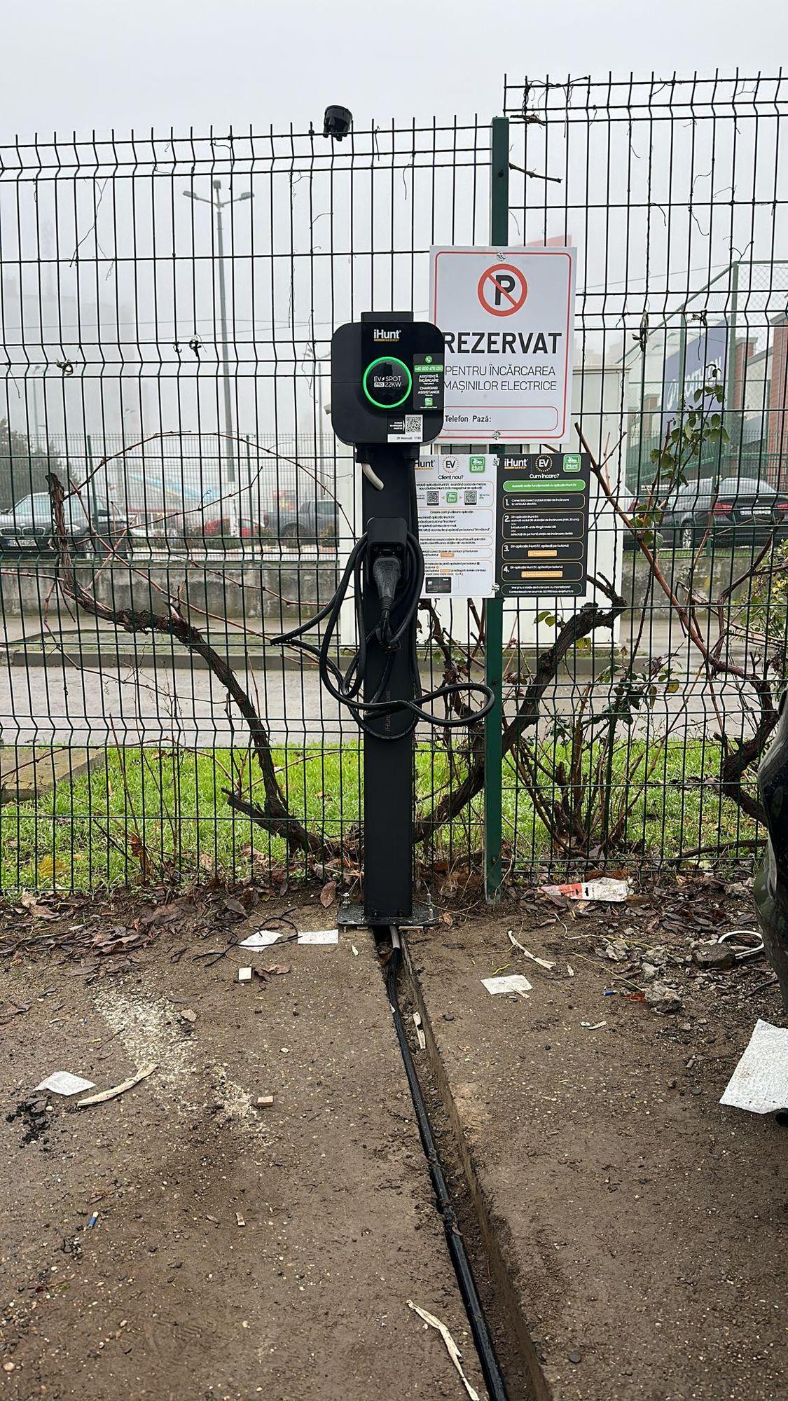 22kW iHuntEV - Complex Mara | Buzău, BZ | EV Station