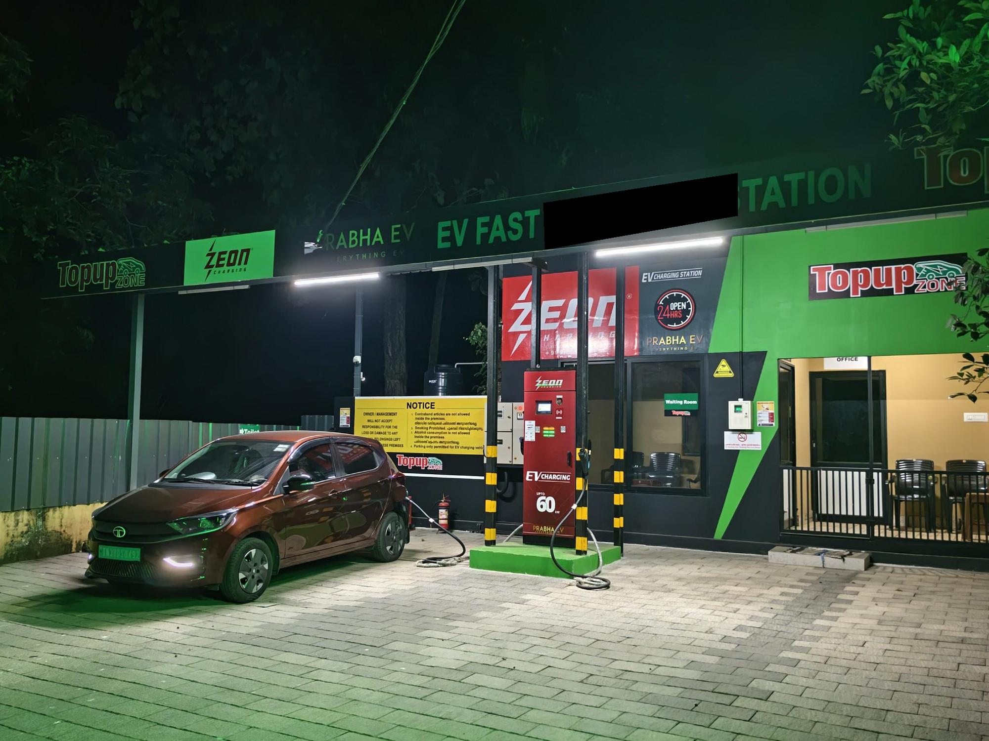 ZEON CHARGING STATION | Amballur Jn | Nenmanikkara, KL | EV Station