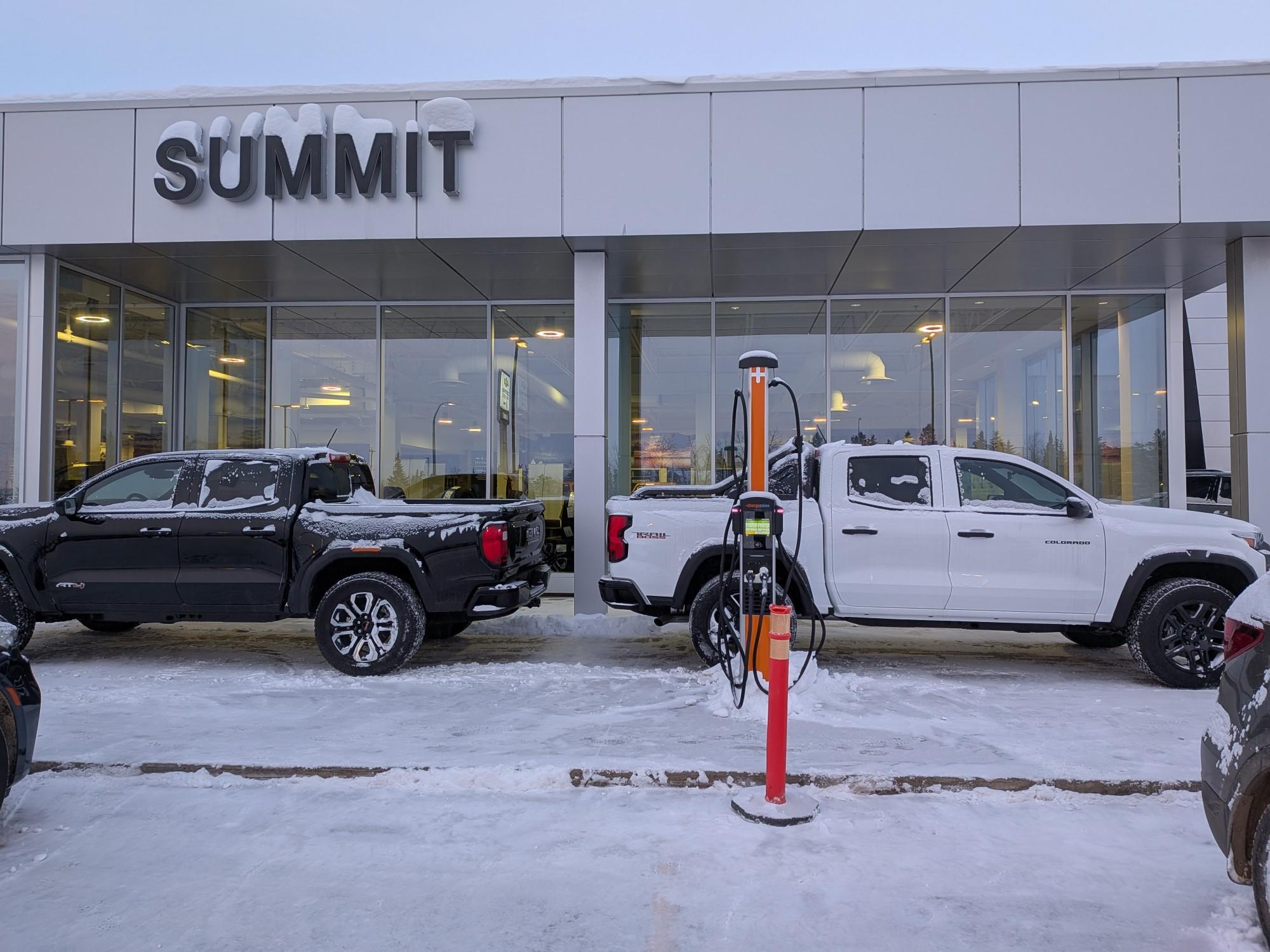 Summit GM Chevrolet GMC Buick | Fort McMurray, AB | EV Station